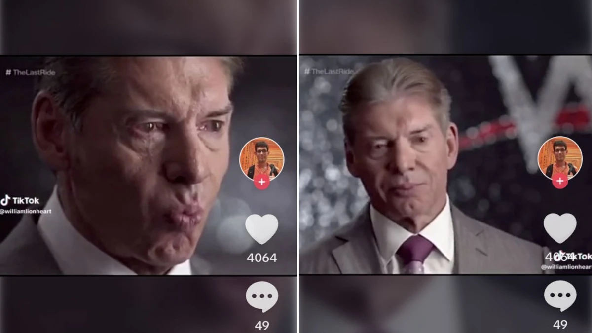 Where is the GIF of Vince McMahon crying from? WWE co-founder stars in ...